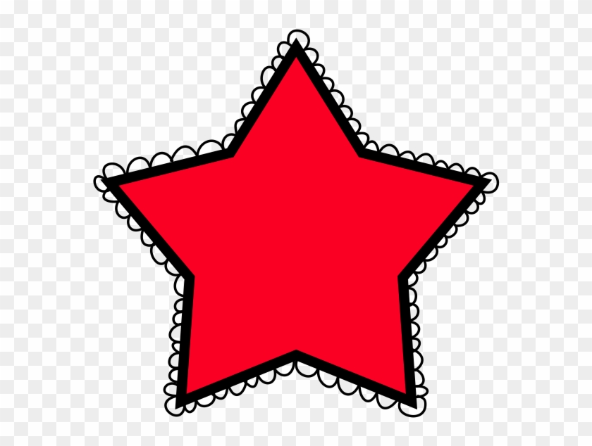Image Of Red Star - Polka Dot Star Clip Art - Full Size PNG Clipart ...