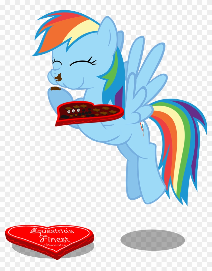 Dashie's Chocolate Gift By Shutterflyeqd - Rainbow Dash Chocolate ...