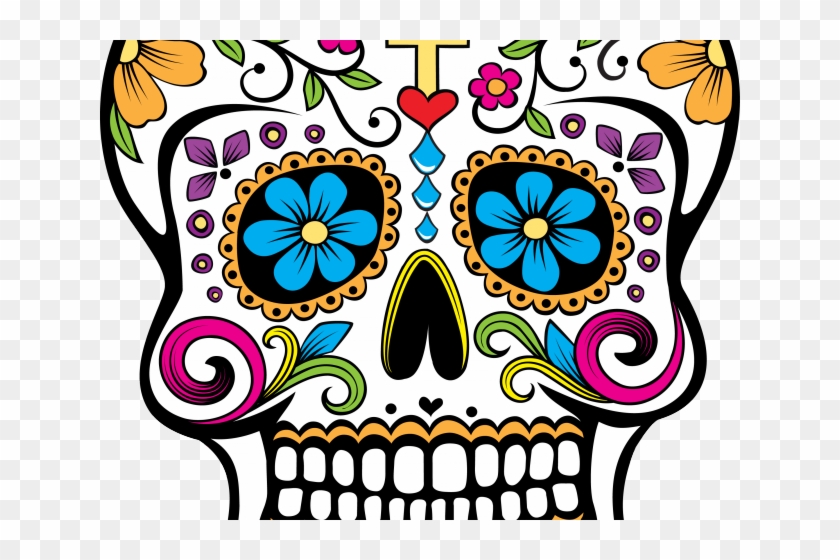 Day Of The Dead Clipart Bread - Sugar Skulls - Full Size PNG Clipart ...