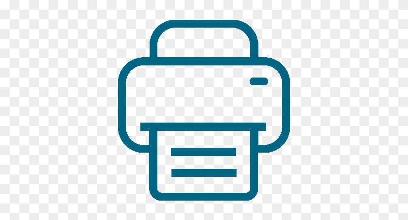 Printer - Print Svg Icon - Full Size PNG Clipart Images Download