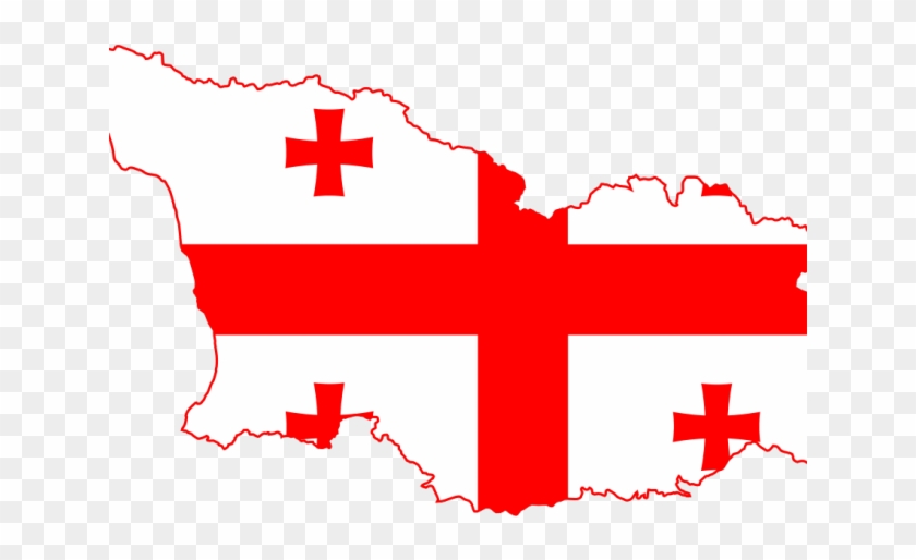 Georgia Flag Clipart State Flag - Georgia Round Flag - Full Size PNG ...
