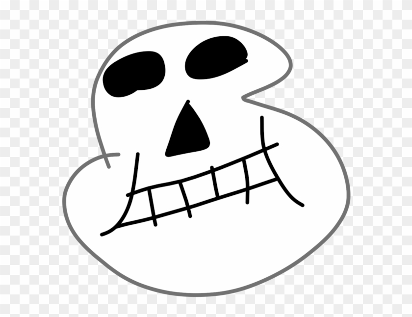 Clip Art Library Stock Image Sans By Emeraldhead Da - Skull - Full Size ...