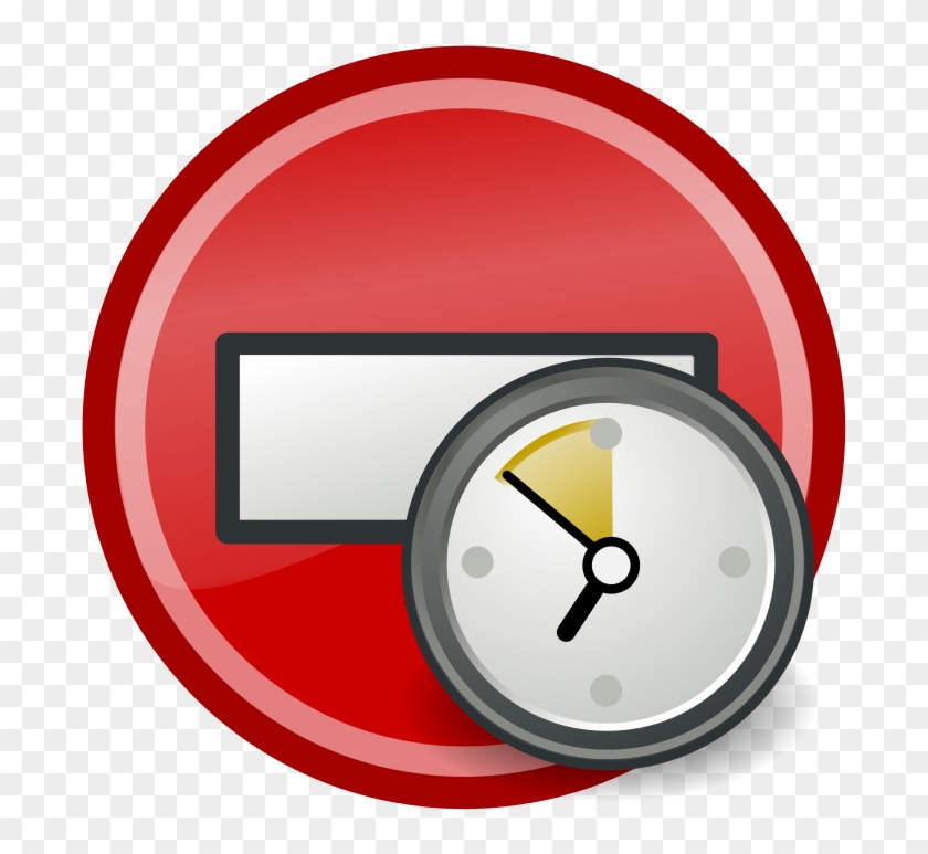 Temporarily Not Available Clock - Circle - Free Transparent PNG Clipart ...