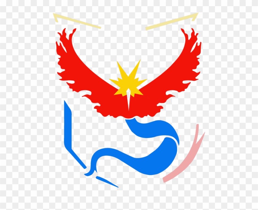 Pokemon Go Team Red - Full Size PNG Clipart Images Download