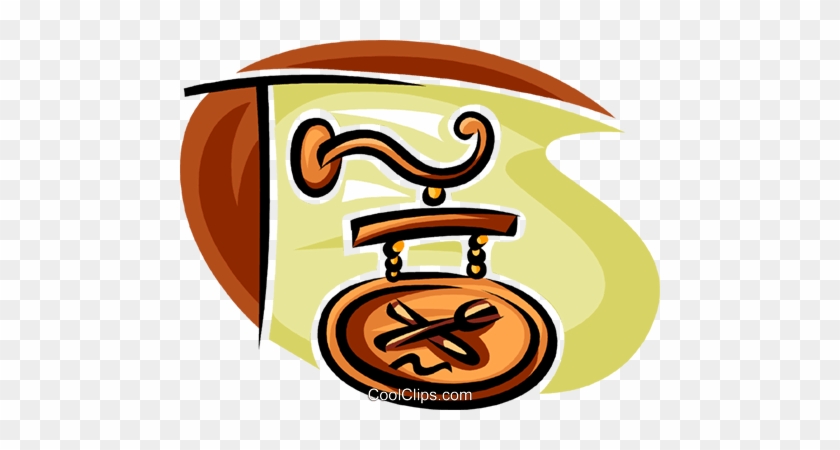Restaurant Sign Restaurant Food Sign Royalty Free Vector - Restaurant ...