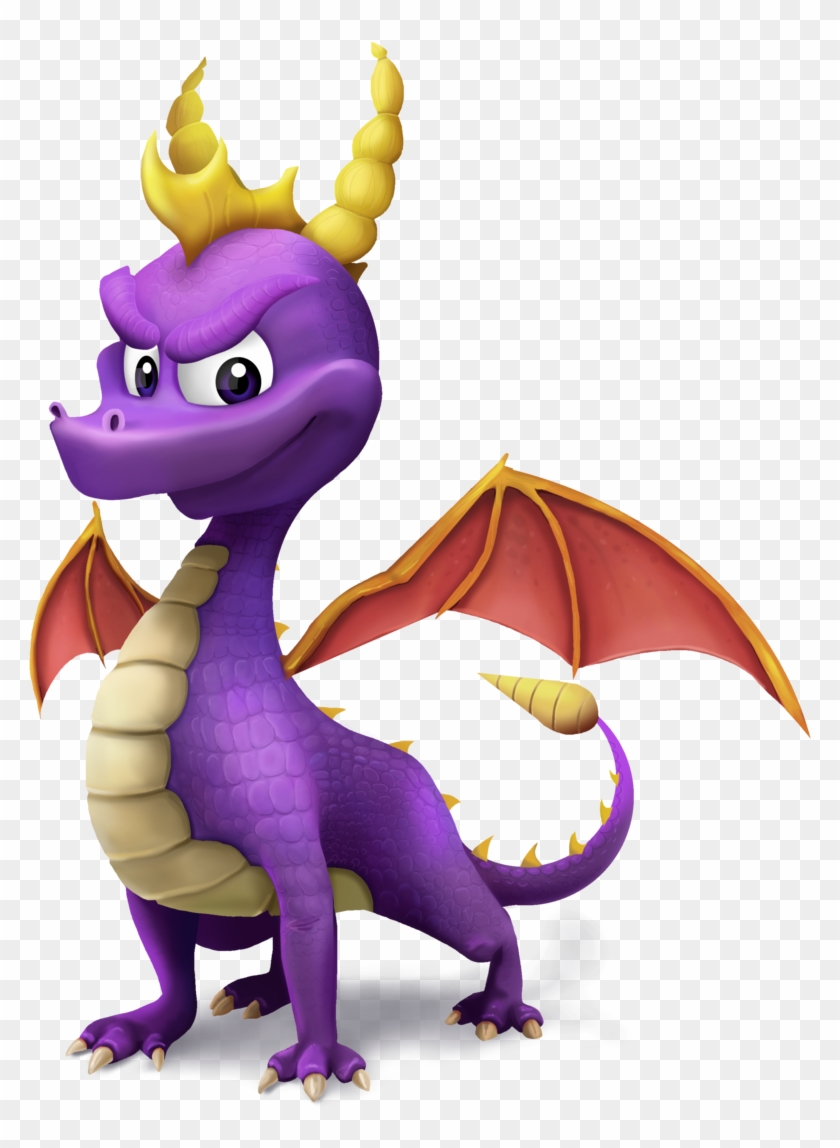 Spyro The Dragon Transparent - Spyro Render - Full Size PNG Clipart ...