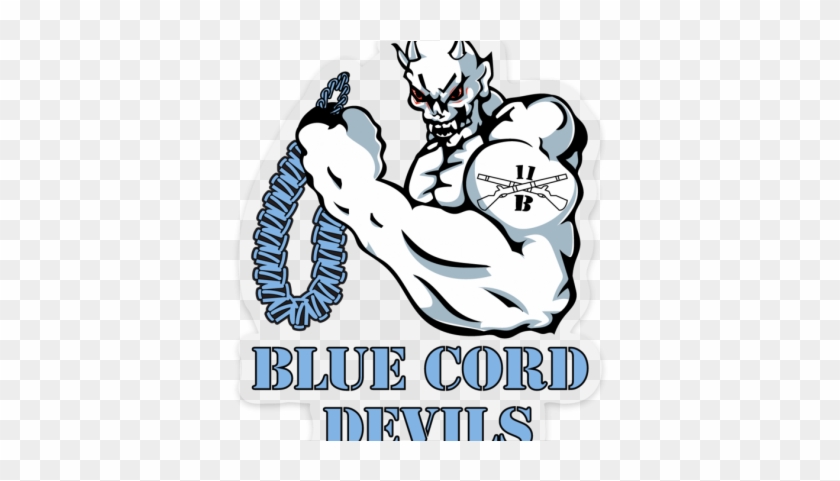 Blue Cord Devils - Cartoon - Free Transparent PNG Clipart Images Download