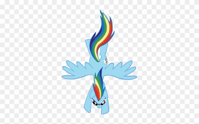 Music Controls - Rainbow Dash Fall - Full Size PNG Clipart Images Download