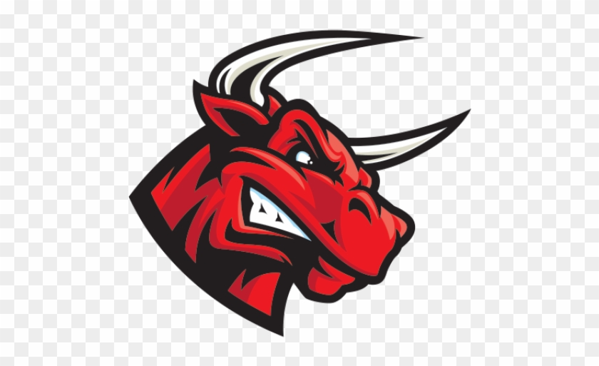 Scary Clipart Bull - Emblem - Full Size PNG Clipart Images Download
