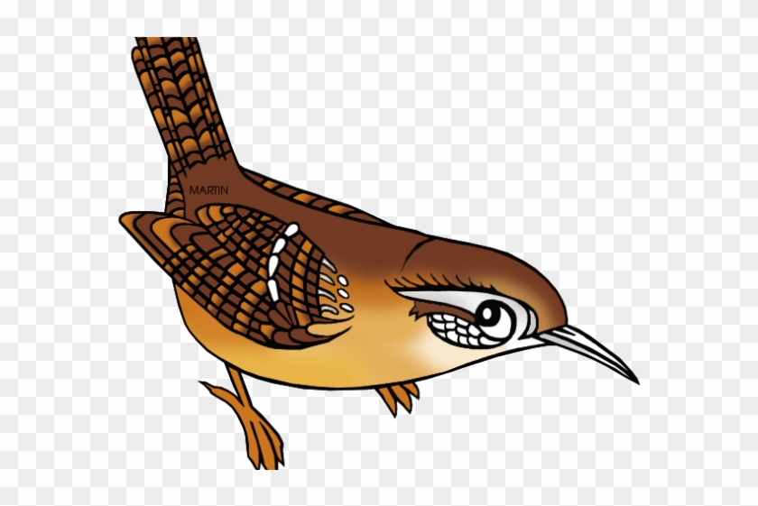 Wren Clipart Sc State Bird - Cartoon Wren Clipart - Full Size PNG ...