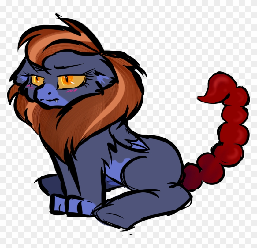 Confused Clipart Unclear - Mlp Pony Manticore - Full Size PNG Clipart ...