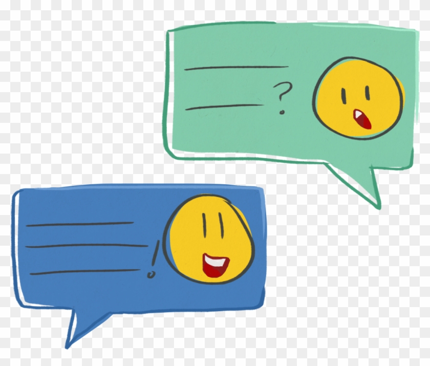 Have Real Conversations - Cartoon - Free Transparent PNG Clipart Images ...