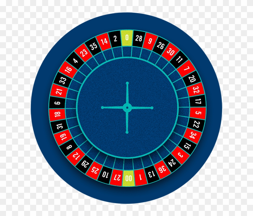 The American Roulette Wheel With 38 Numbered Slots, - South Bank Big ...