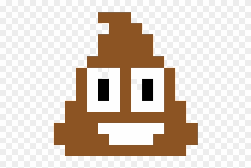 Poop Emoji - Portachiavi Con Perline Da Stirare - Full Size PNG Clipart ...