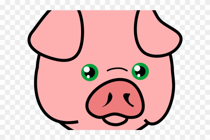 Cute Pig Clipart - Pig Head Clip Art - Full Size PNG Clipart Images ...