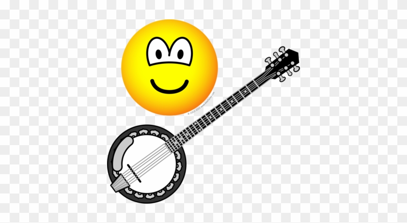 Banjo Smiley - Full Size PNG Clipart Images Download