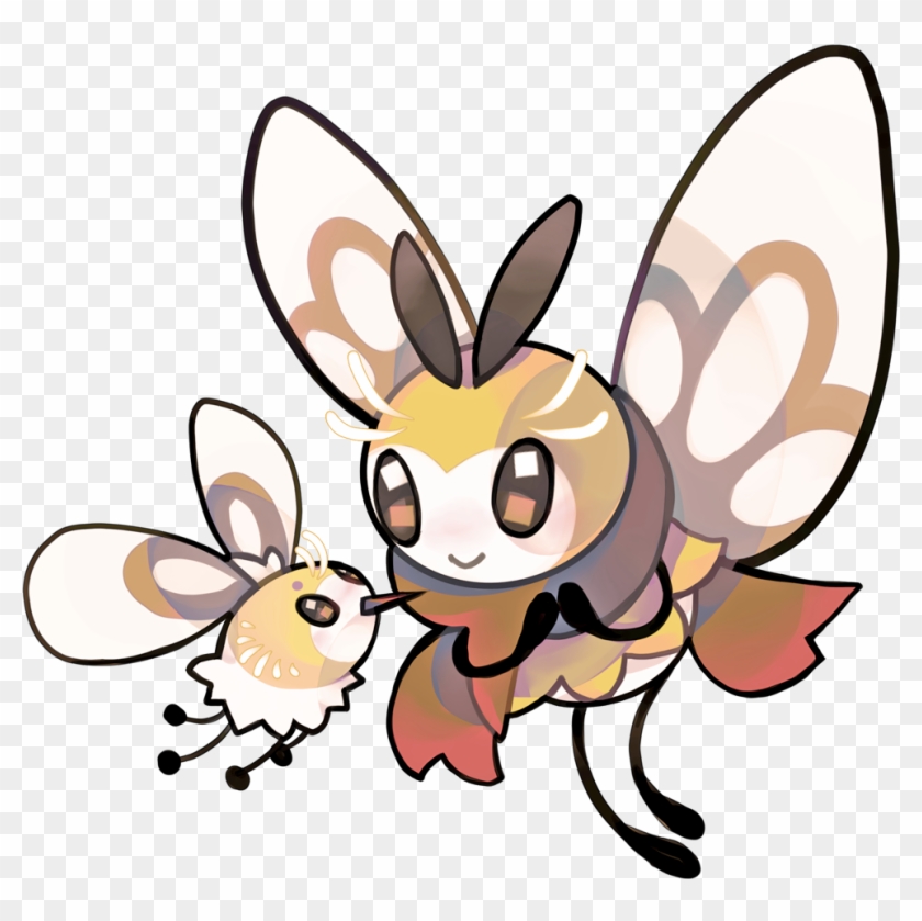 Cutiefly And Ribombee - Pokemon Png Cutiefly - Full Size PNG Clipart ...