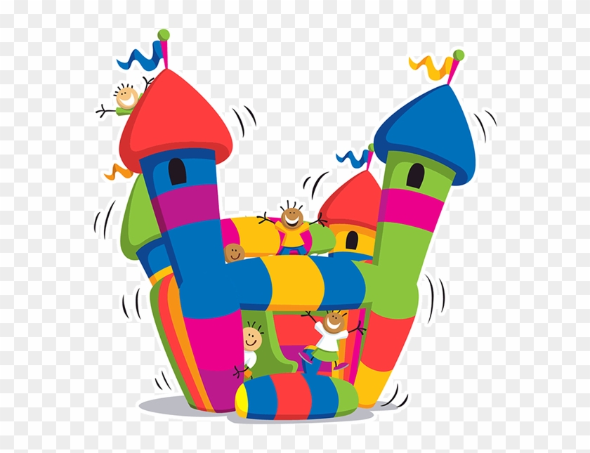 Bounce House Afuntimeparty - Bounce House Clip Art - Full Size PNG ...