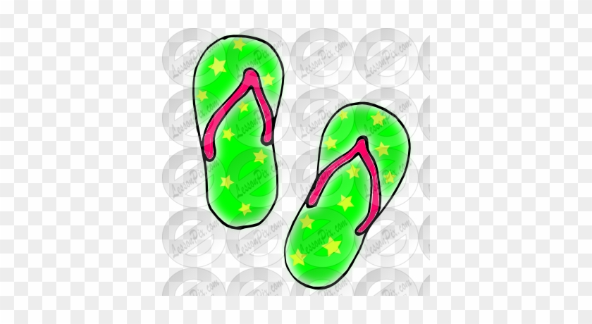 Flip Flops Picture - Classroom - Full Size PNG Clipart Images Download