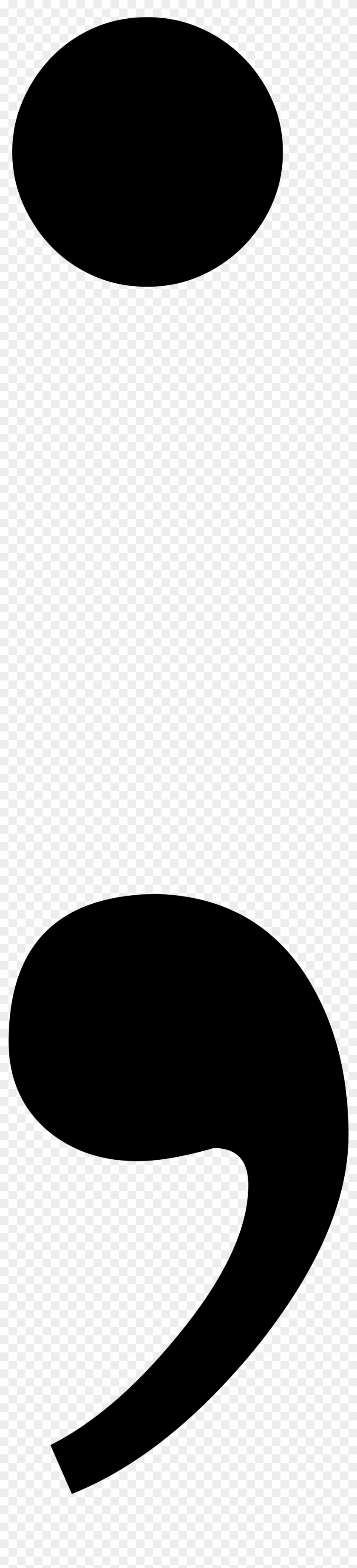 File Svg Wikimedia Commons Transparent Background - Semicolon Svg ...
