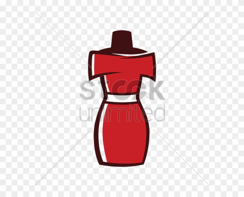 Dress On A Display Vector Image Stockunlimited - Design - Full Size PNG ...