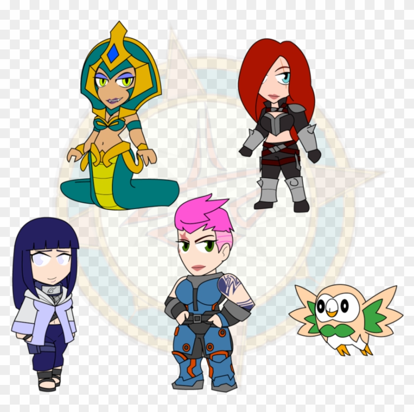 Assorted Chibis - - Cartoon - Full Size PNG Clipart Images Download