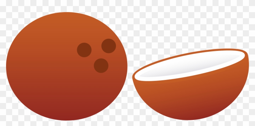 Whole Coconut Clip Art - Circle - Free Transparent PNG Clipart Images ...