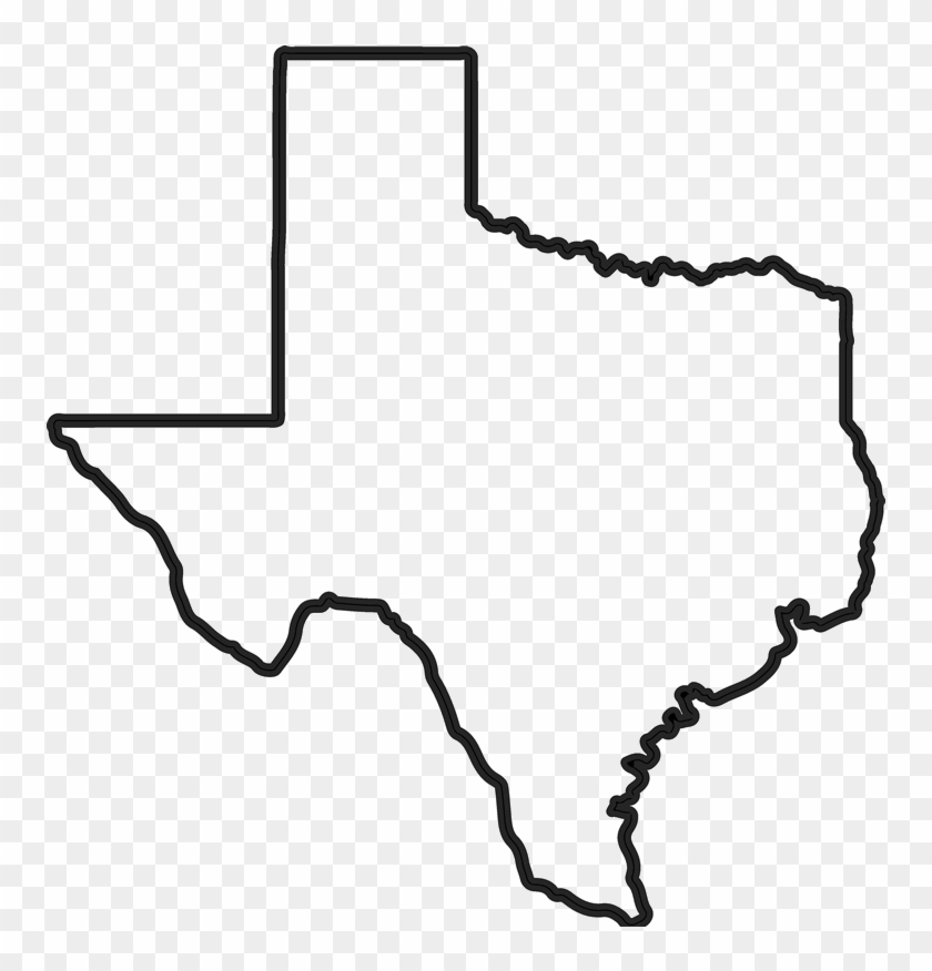 Texas Outline Transparent - Texas State Outline Png - Full Size PNG ...