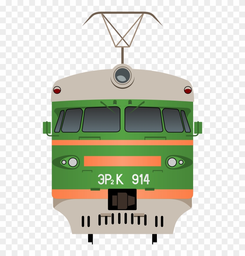 Clipart - Er2k - Train Front View Vector Png - Full Size PNG Clipart ...