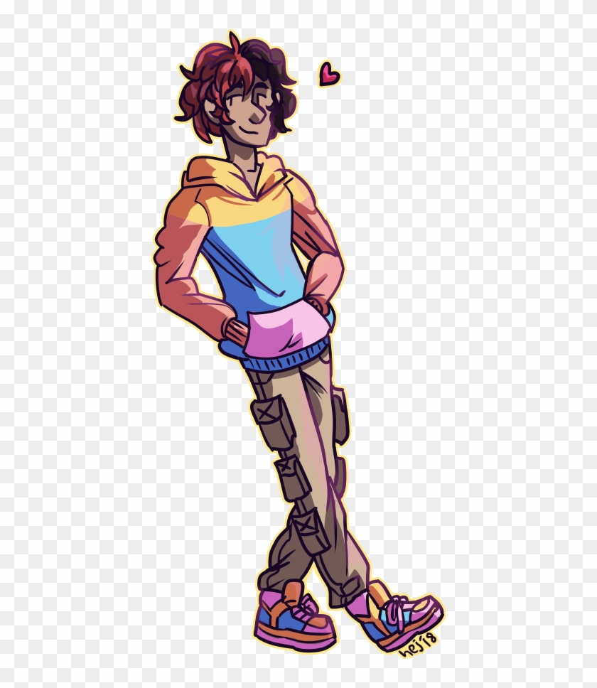 Carlos Is A Very Sweet And Caring Person - Cartoon - Full Size PNG ...