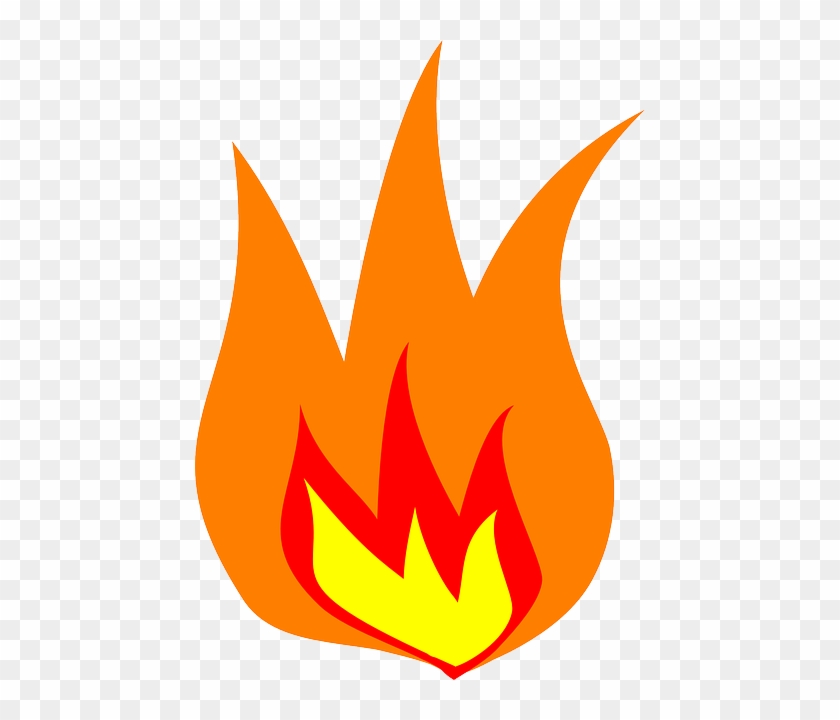 Free Vector Colorful Fire - Fire Symbol Of Holy Spirit - Full Size PNG ...