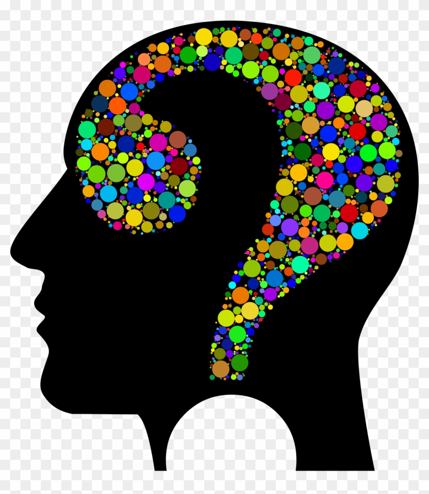Big Image - Question Mark In Head - Full Size PNG Clipart Images Download