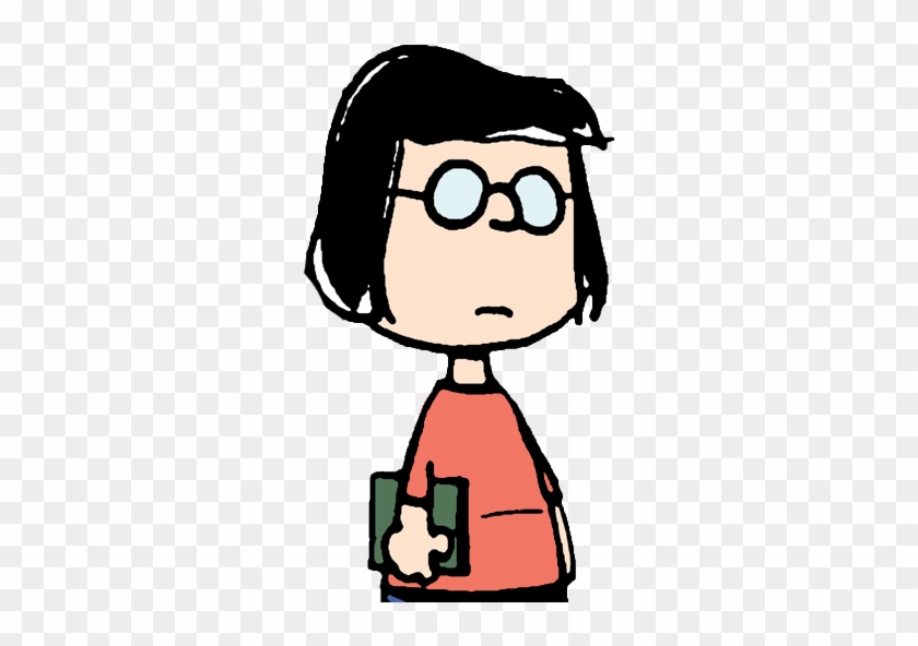 Marcie - Peanuts - Charlie Brown Characters Marcie - Full Size PNG ...