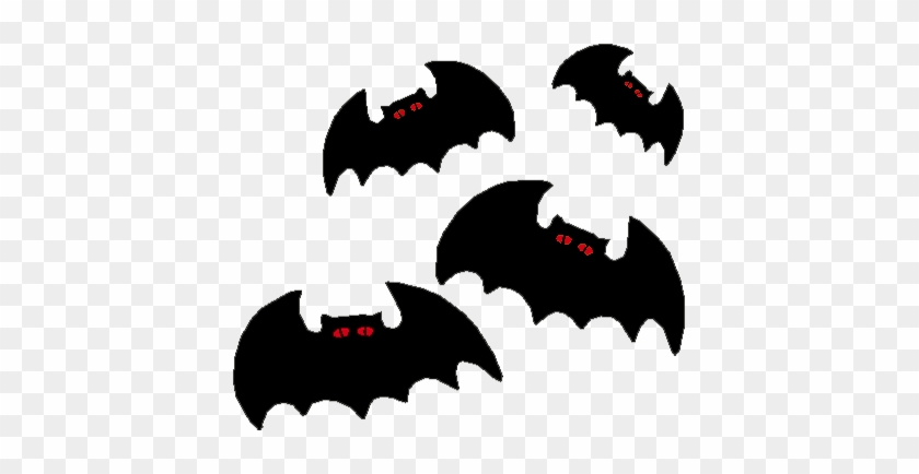 Bat Covens Free Halloween Graphics Clipart - Bats With No Background ...