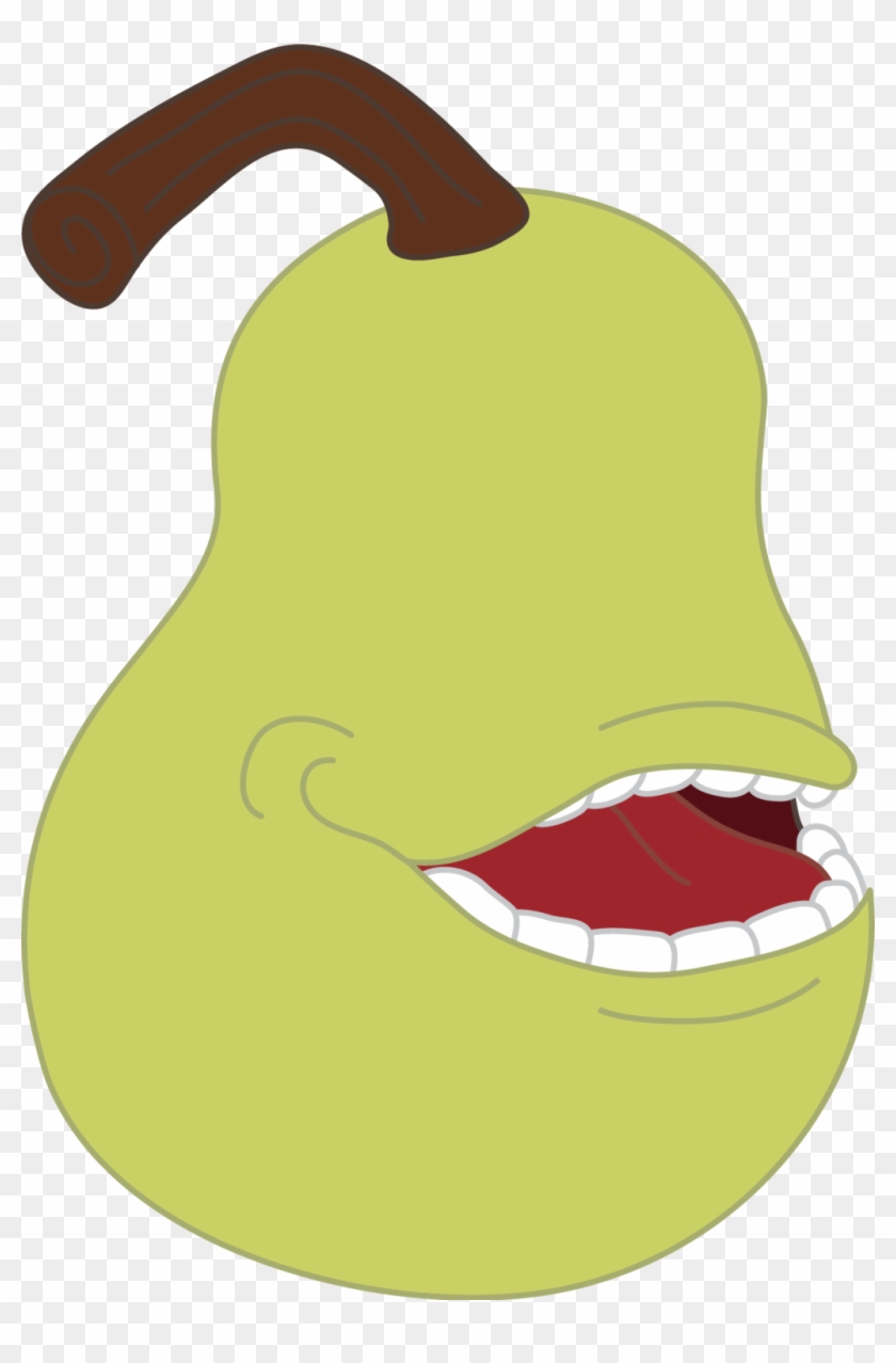 Biting Pear By Tiger-hawk - Biting Pear By Tiger-hawk - Full Size PNG ...