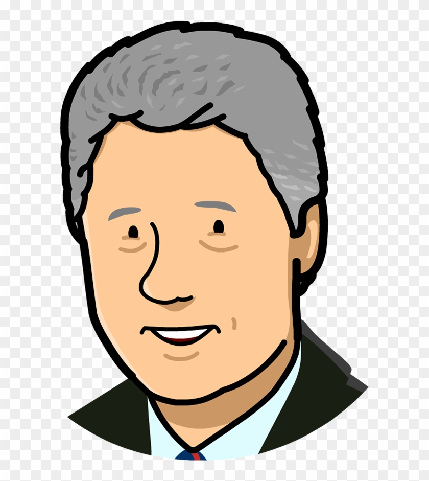 Bill Clinton Clipart - Bill Clinton - Full Size PNG Clipart Images Download