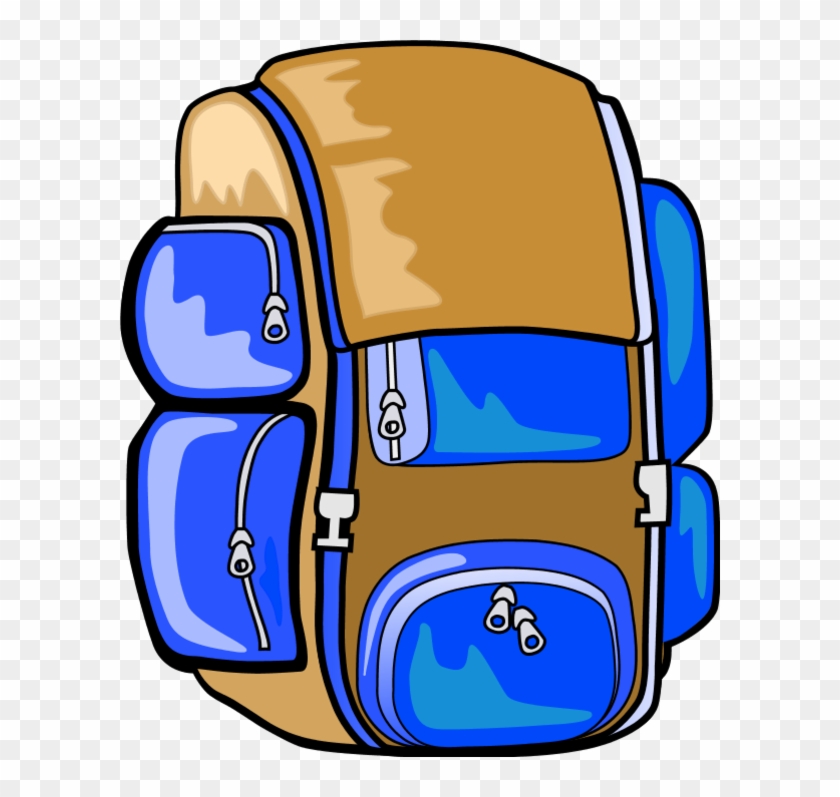 This School Backpack Clip Art Free Clipart Images Clipartcow - Backpack ...