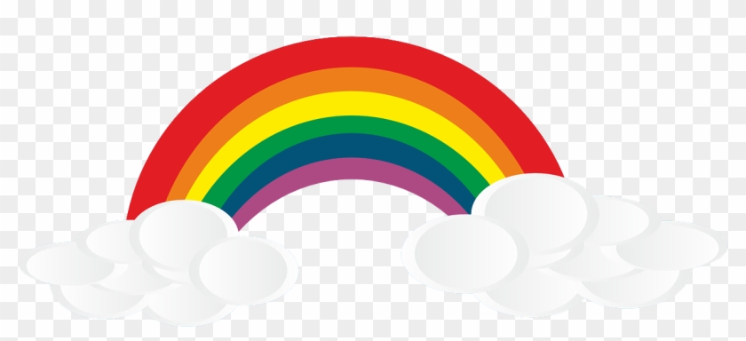 Rainbow Clipart School Pencil And In Color Rainbow - Circle - Full Size ...