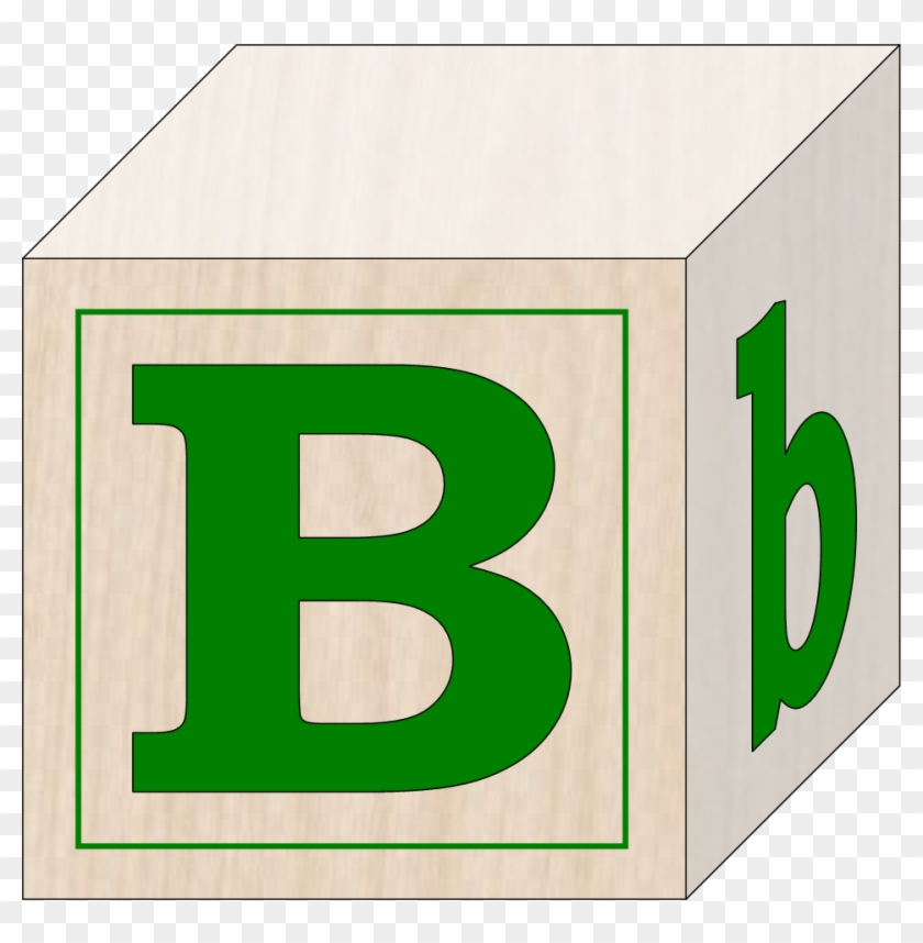Building - Letter B Block Clipart - Full Size PNG Clipart Images Download
