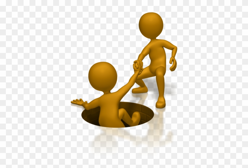 Simple Steps To Wellbeing - Helping Someone Transparent - Full Size PNG ...