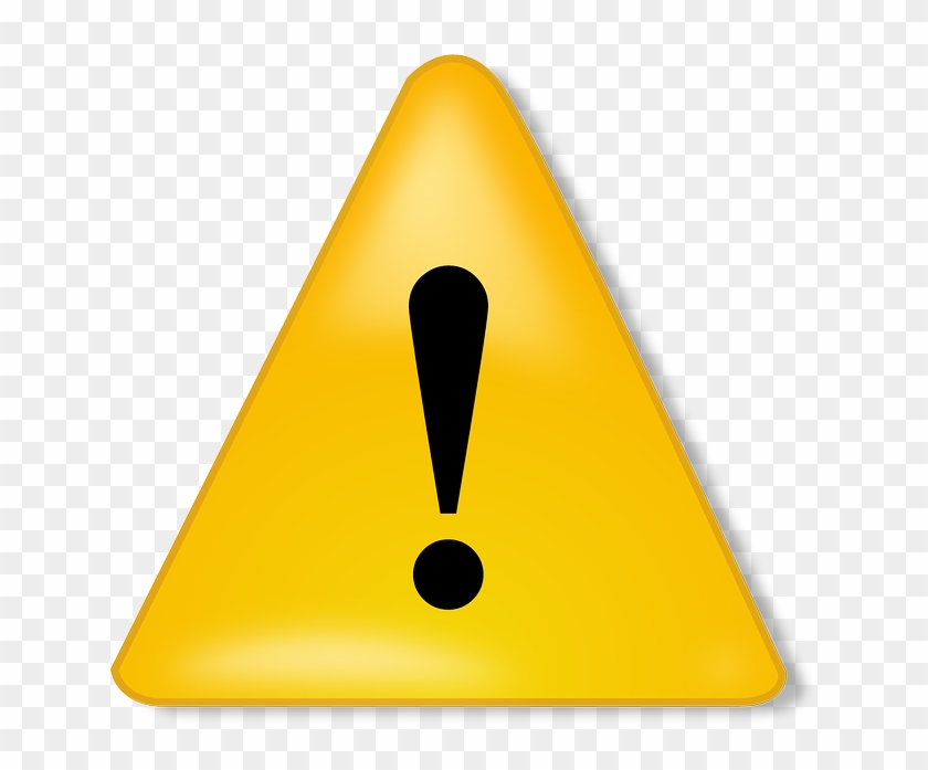 Warning Sign No Background - Full Size PNG Clipart Images Download