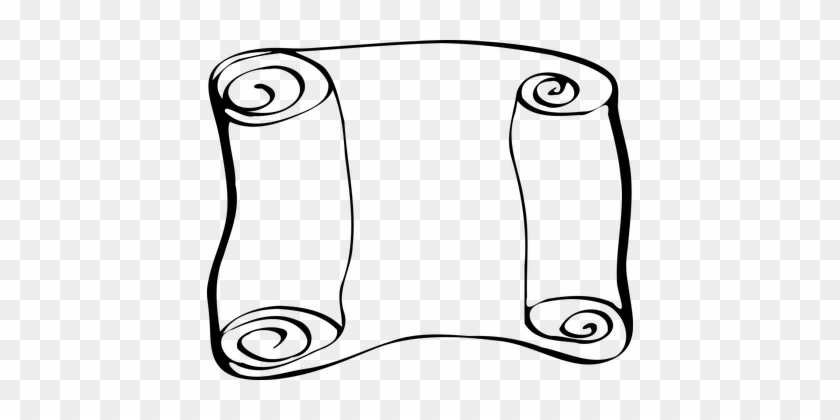 Book Code Codex Law Papyrus Scroll Write P - Scroll Clip Art - Full ...