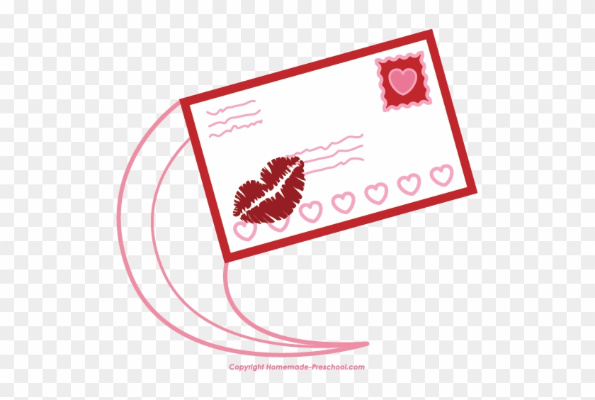 Valentine ' S Mail Clipart - Valentine Mail Clip Art - Full Size PNG ...