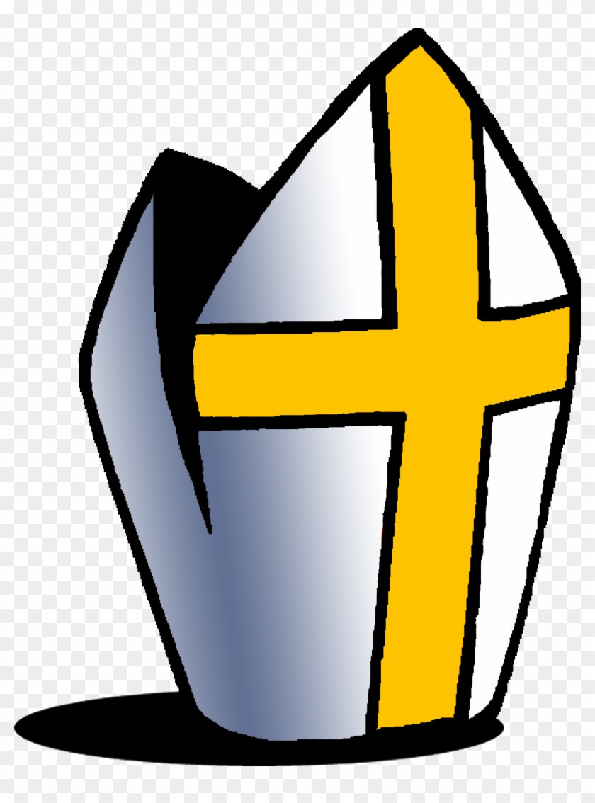 Ken White - Pope Hat Clip Art - Full Size PNG Clipart Images Download