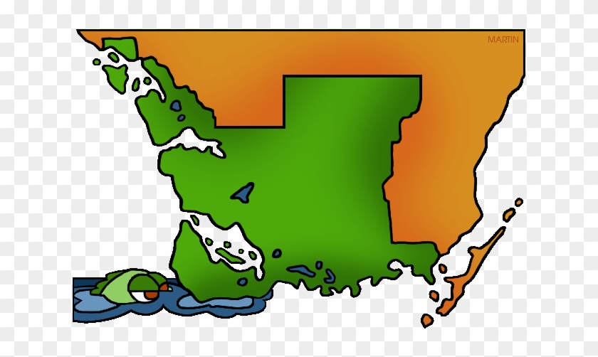 Famous Landmarks Of Florida The Everglades - Everglades Clipart - Full ...