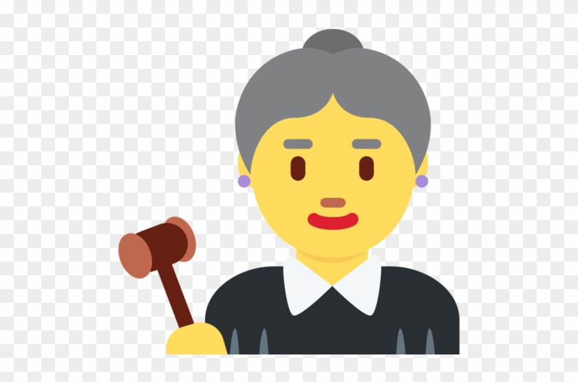 Twitter - Lawyer Emoji - Full Size PNG Clipart Images Download