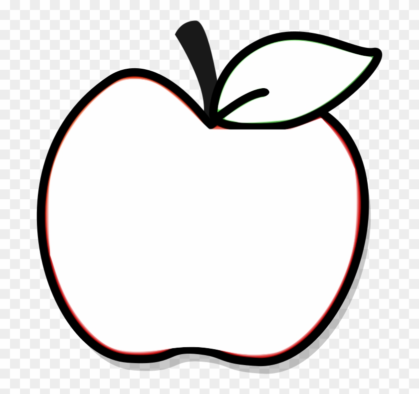Scalable Vector Graphics Apple Drawing Clip Art - Singular - Full Size ...