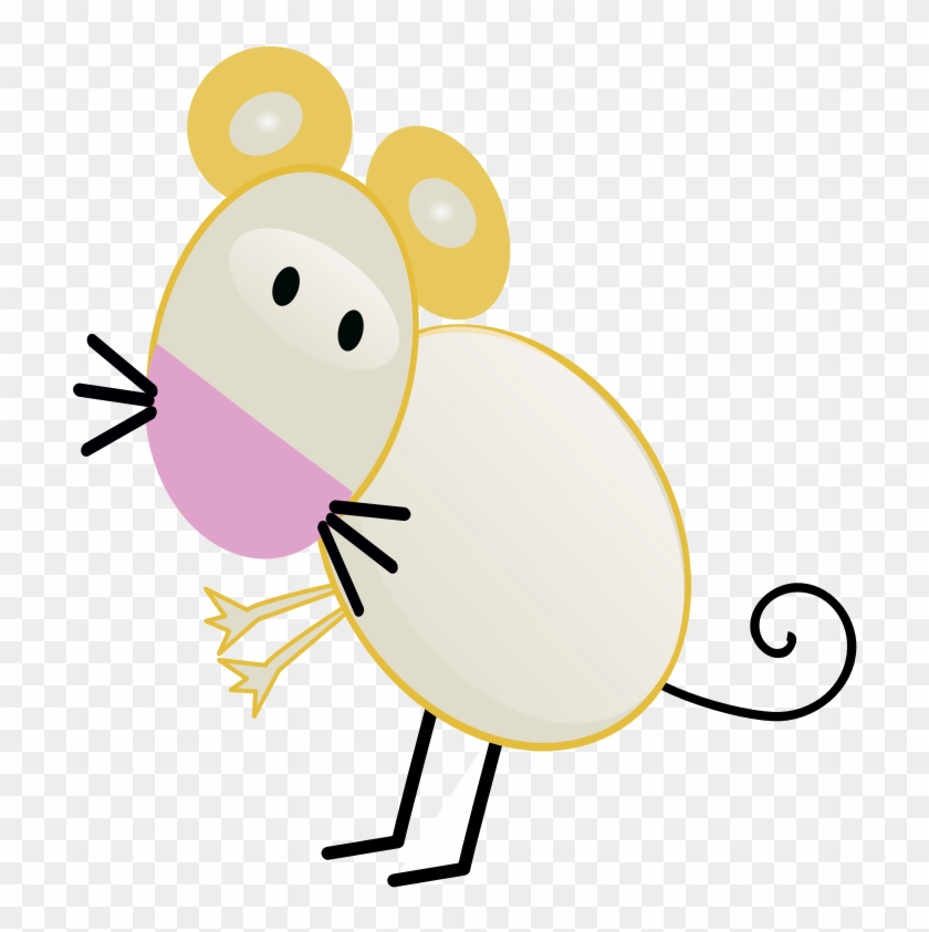 Custom Cartoon Mouse Shower Curtain - Full Size PNG Clipart Images Download