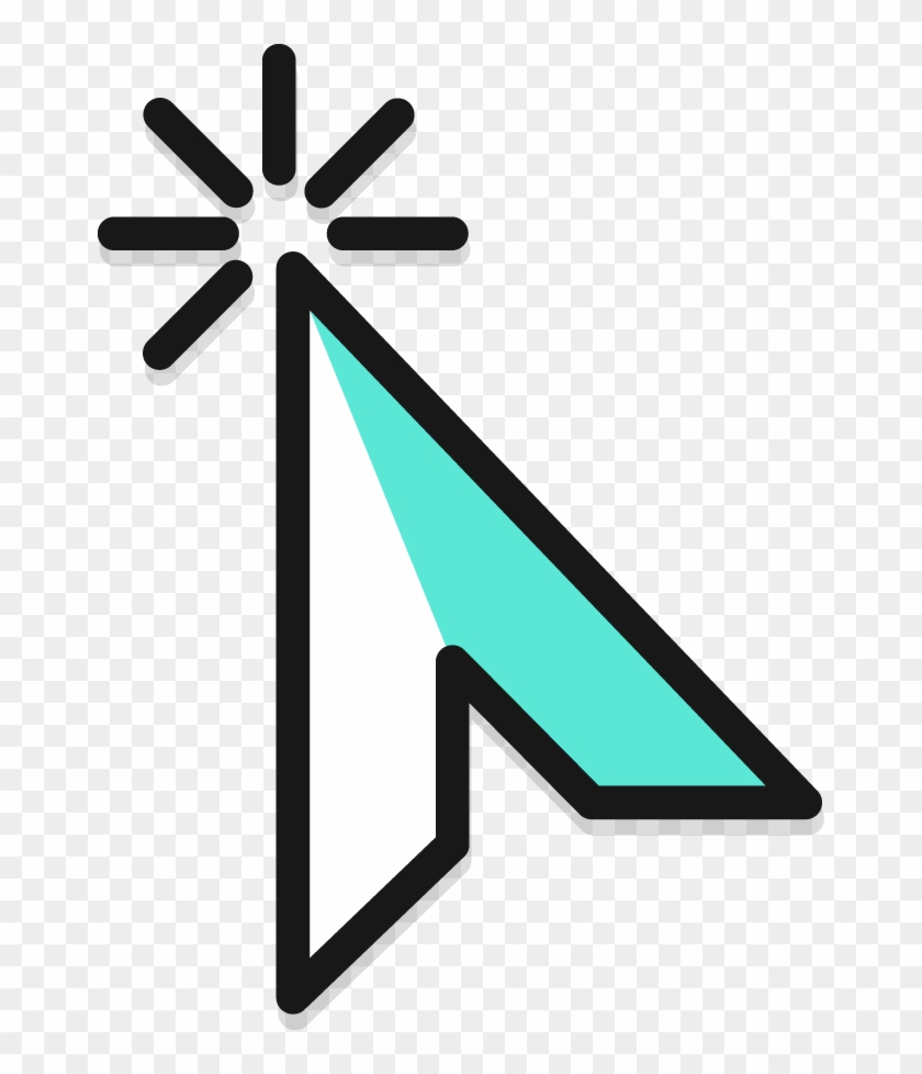 Computer Mouse Pointer Cursor Point And Click - Click Vector Png - Full Size PNG Clipart Images ...