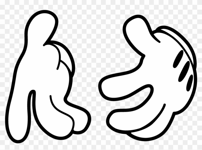 Drawings Of Mickey Mouse Hands